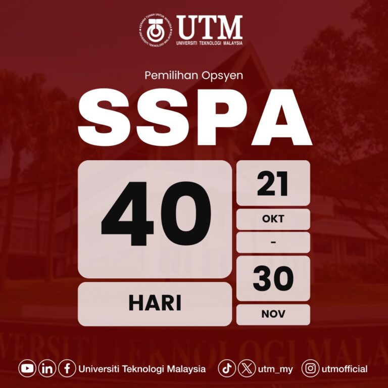 Tawaran opsyen SSPA | Jabatan Pendaftar
