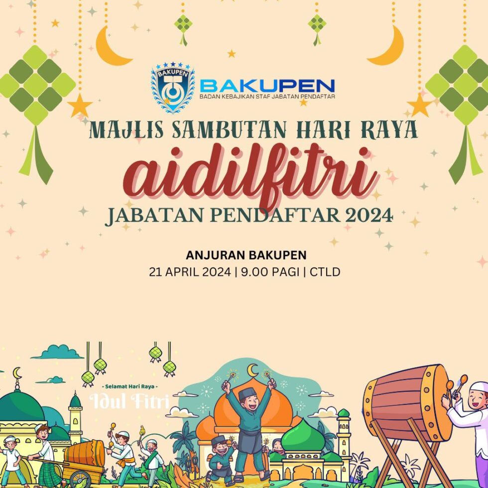 JAMUAN HARI RAYA AIDILFITRI JABATAN PENDAFTAR TAHUN 2024 | Jabatan ...